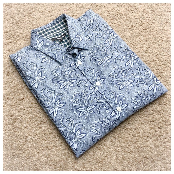Murano | Shirts | Very Handsome Murano Mens Shirt Floral Print | Poshmark